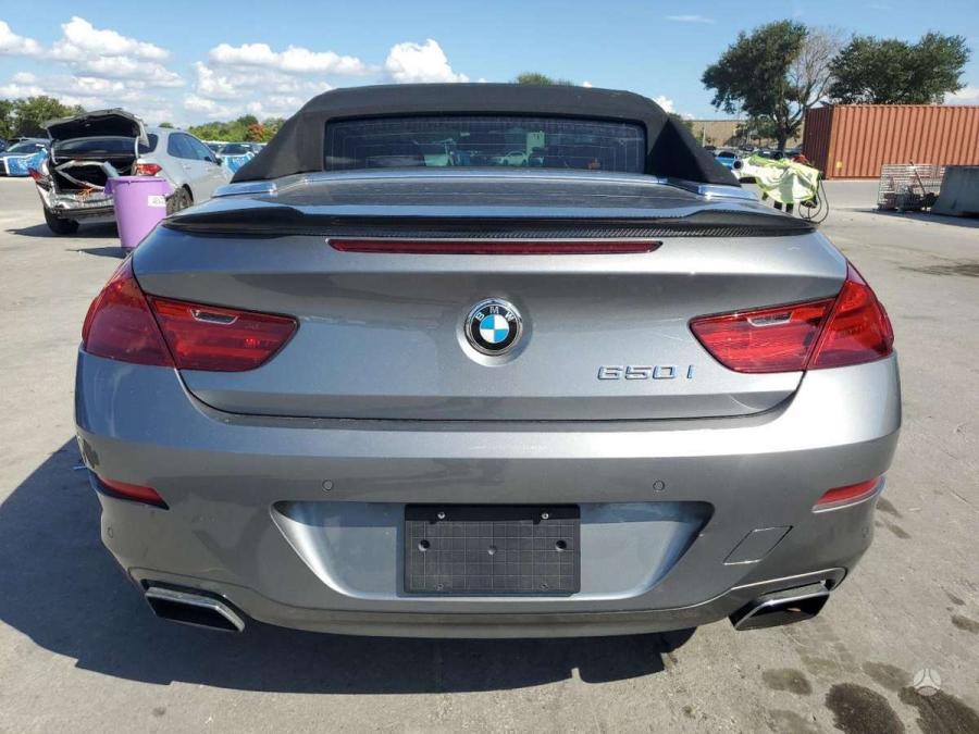 Pelēks BMW 650 2012 Klaipėda, ar dzinēja tilpumu 4.40 L un nobraukumu 141 tūkst. km par 5950 €, foto 5 vietnē AUTOMOTO.COM.LV