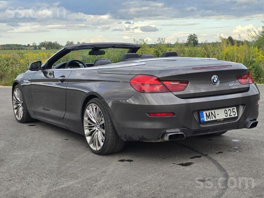 Grey BMW 650 2013 in Riga, with an engine capacity of 4.40 L and mileage of 115 thousand km for 15000 €, photo 6 on AUTOMOTO.COM.LV
