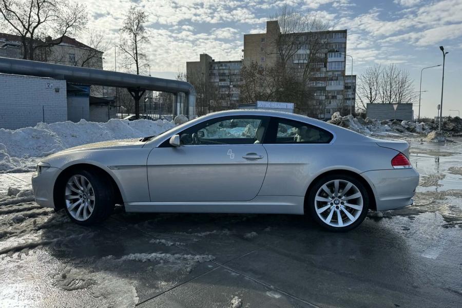 Grey BMW 650 2006 in Vilnius, with an engine capacity of 4.80 L and mileage of 51 thousand km for 23900 €, photo 5 on AUTOMOTO.COM.LV