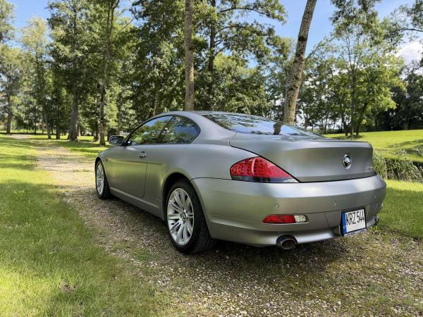 Grey BMW 650 2006 in Elektrenai, with an engine capacity of 4.80 L and mileage of 90 thousand km for 14950 €, photo 6 on AUTOMOTO.COM.LV