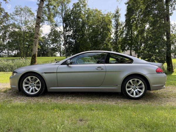 Grey BMW 650 2006 in Elektrenai, with an engine capacity of 4.80 L and mileage of 90 thousand km for 14950 €, photo 7 on AUTOMOTO.COM.LV