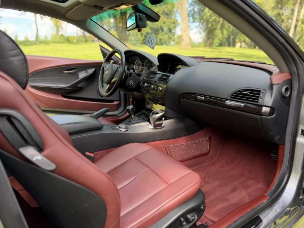 Grey BMW 650 2006 in Elektrenai, with an engine capacity of 4.80 L and mileage of 90 thousand km for 14950 €, photo 10 on AUTOMOTO.COM.LV