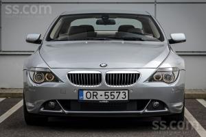 Серый БМВ 650 2006 в Рига, объемом двигателя 4.80 л и пробегом 182 тыс. км за 9900 €, фото 3 на AUTOMOTO.COM.LV
