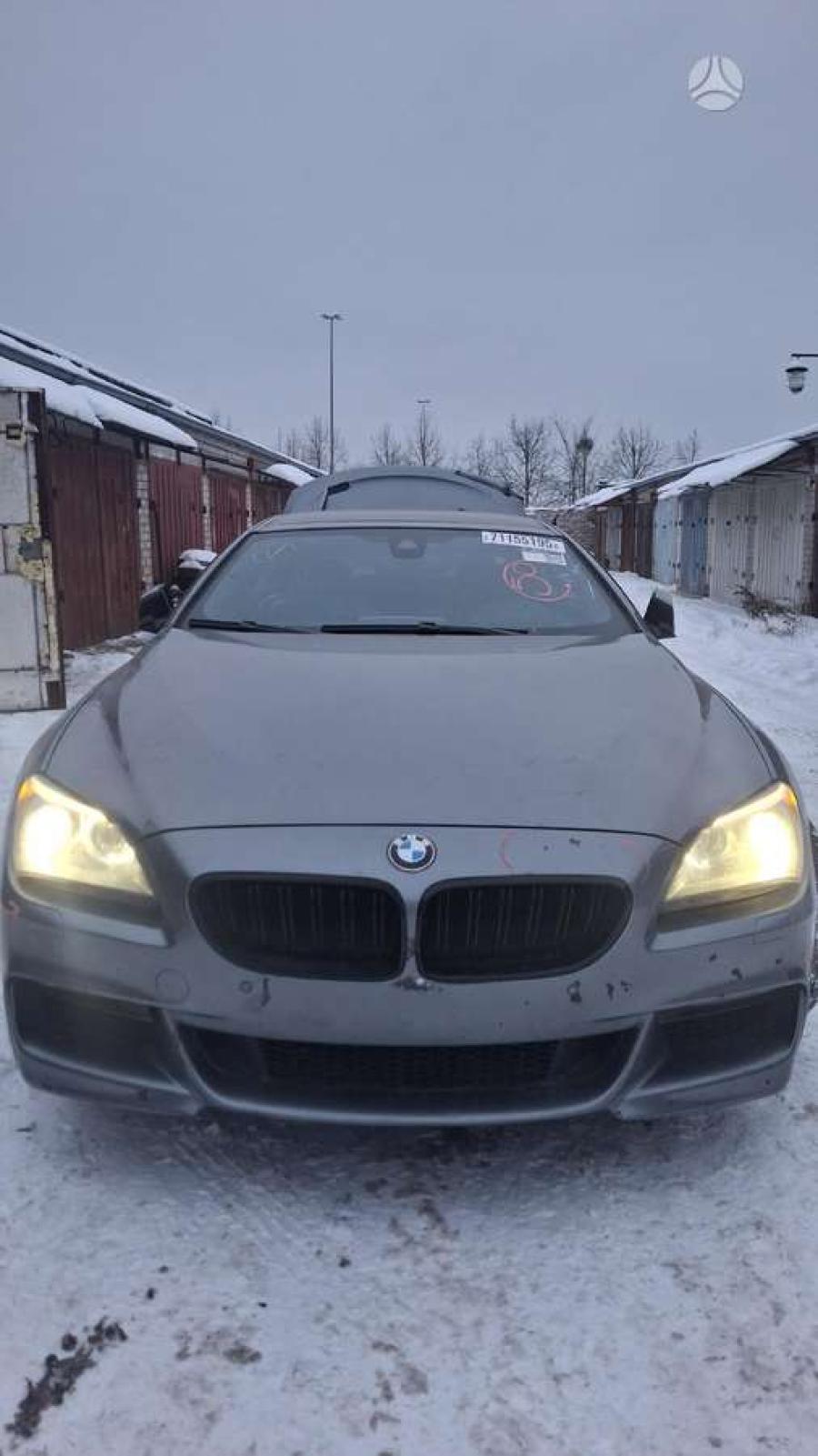 Grey BMW 650 2014 in Kaunas, with an engine capacity of 4.40 L and mileage of 190 thousand km for 9900 €, photo 6 on AUTOMOTO.COM.LV