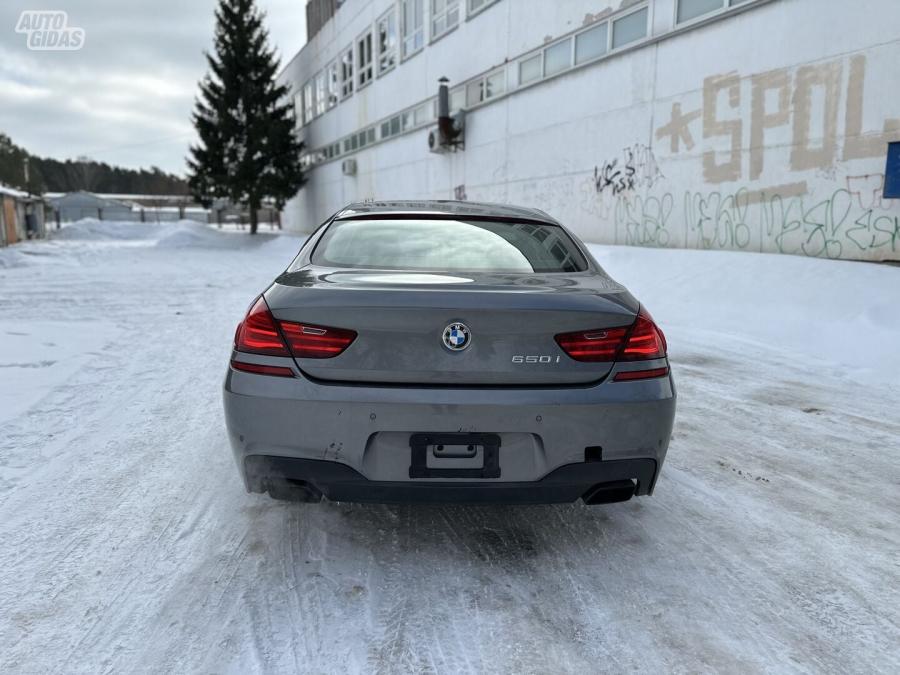 Pelēks BMW 650 2015 Ukmergė, ar dzinēja tilpumu 4.40 L un nobraukumu 151 tūkst. km par 7600 €, foto 4 vietnē AUTOMOTO.COM.LV