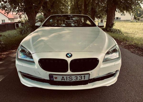 White BMW 650 2012 in Vilnius, with an engine capacity of 4.40 L and mileage of 126 thousand km for 15450 €, photo 4 on AUTOMOTO.COM.LV