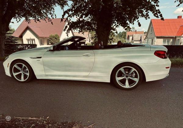 White BMW 650 2012 in Vilnius, with an engine capacity of 4.40 L and mileage of 126 thousand km for 15450 €, photo 7 on AUTOMOTO.COM.LV
