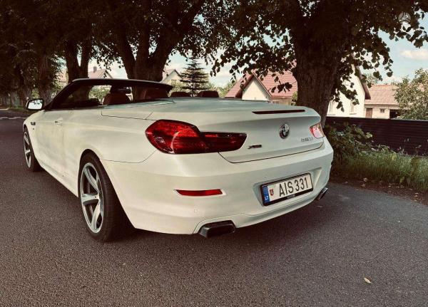White BMW 650 2012 in Vilnius, with an engine capacity of 4.40 L and mileage of 126 thousand km for 15450 €, photo 9 on AUTOMOTO.COM.LV
