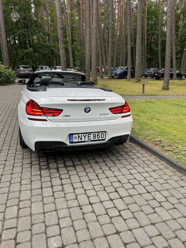 Balts BMW 650 2013 Kauņa, ar dzinēja tilpumu 4.40 L un nobraukumu 210 tūkst. km par 21000 €, foto 4 vietnē AUTOMOTO.COM.LV