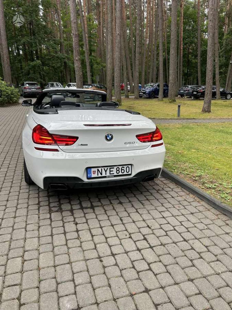 Balts BMW 650 2013 Kauņa, ar dzinēja tilpumu 4.40 L un nobraukumu 210 tūkst. km par 21000 €, foto 5 vietnē AUTOMOTO.COM.LV