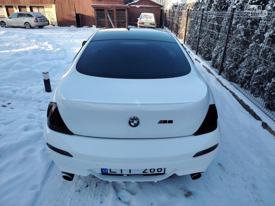 White BMW 650 2007 in Marijampole, with an engine capacity of 4.80 L and mileage of 270 thousand km for 5200 €, photo 4 on AUTOMOTO.COM.LV