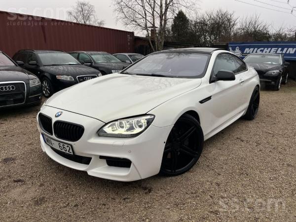 White BMW 650 2013 in Riga, with an engine capacity of 4.40 L and mileage of 0 thousand km for 15990 €, photo 1 on AUTOMOTO.COM.LV