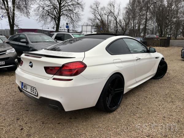 White BMW 650 2013 in Riga, with an engine capacity of 4.40 L and mileage of 0 thousand km for 15990 €, photo 4 on AUTOMOTO.COM.LV