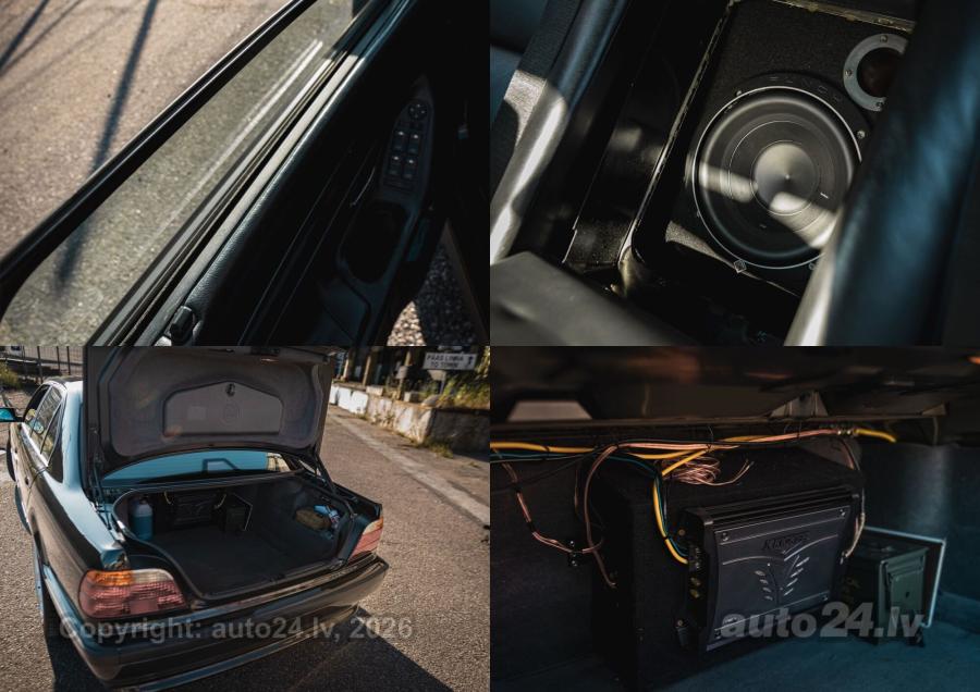 Melns BMW 7 Series 1995 Tallina, ar dzinēja tilpumu 4.00 L un nobraukumu 0 tūkst. km par 15500 €, foto 15 vietnē AUTOMOTO.COM.LV