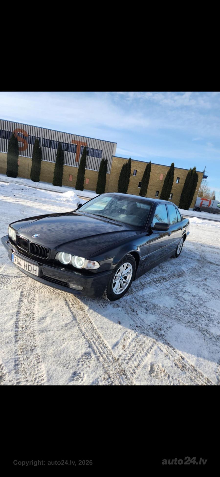 Melns BMW 7 Series 2000 Tallina, ar dzinēja tilpumu 2.90 L un nobraukumu 383 tūkst. km par 6500 €, foto 1 vietnē AUTOMOTO.COM.LV