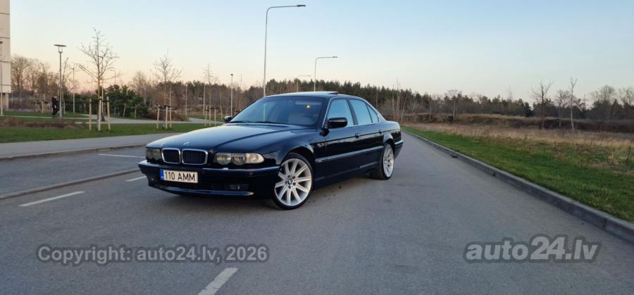 Melns BMW 7 Series 2001 Tallina, ar dzinēja tilpumu 2.90 L un nobraukumu 540 tūkst. km par 8500 €, foto 1 vietnē AUTOMOTO.COM.LV