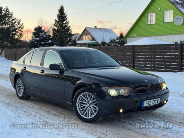Melns BMW 7 Series 2002 Tallina, ar dzinēja tilpumu 3.00 L un nobraukumu 0 tūkst. km par 2990 €, foto 1 vietnē AUTOMOTO.COM.LV