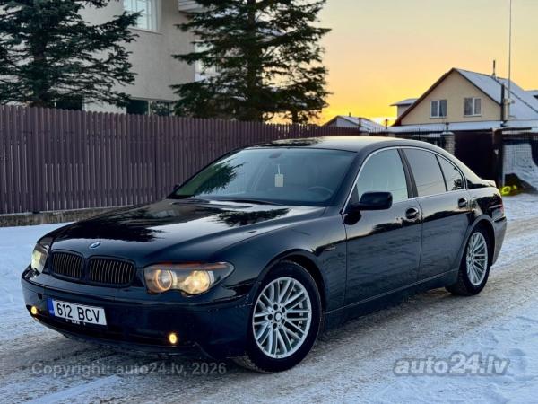 Melns BMW 7 Series 2002 Tallina, ar dzinēja tilpumu 3.00 L un nobraukumu 0 tūkst. km par 2990 €, foto 2 vietnē AUTOMOTO.COM.LV
