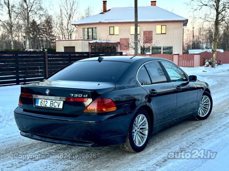 Black BMW 7 Series 2002 in Tallinn, with an engine capacity of 3.00 L and mileage of 0 thousand km for 2990 €, photo 4 on AUTOMOTO.COM.LV