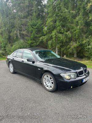 Black BMW 7 Series 2002 in Tallinn, with an engine capacity of 4.40 L and mileage of 395 thousand km for 2300 €, photo 1 on AUTOMOTO.COM.LV