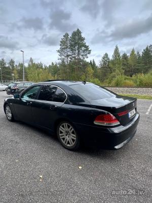 Black BMW 7 Series 2002 in Tallinn, with an engine capacity of 4.40 L and mileage of 395 thousand km for 2300 €, photo 6 on AUTOMOTO.COM.LV