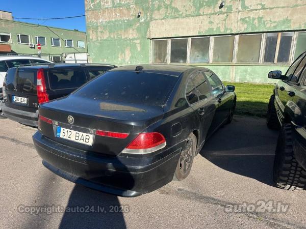 Melns BMW 7 Series 2003 Tallina, ar dzinēja tilpumu 3.00 L un nobraukumu 400 tūkst. km par 1299 €, foto 4 vietnē AUTOMOTO.COM.LV