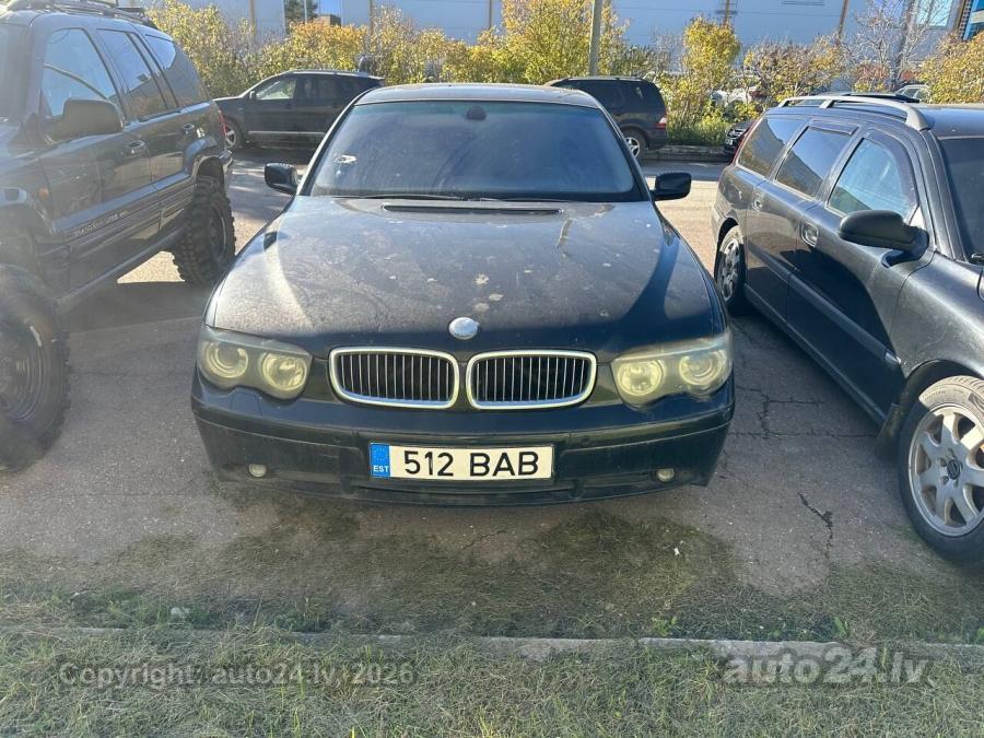 Melns BMW 7 Series 2003 Tallina, ar dzinēja tilpumu 3.00 L un nobraukumu 400 tūkst. km par 1299 €, foto 6 vietnē AUTOMOTO.COM.LV