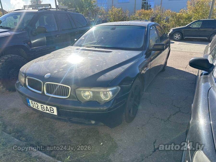 Melns BMW 7 Series 2003 Tallina, ar dzinēja tilpumu 3.00 L un nobraukumu 400 tūkst. km par 1299 €, foto 7 vietnē AUTOMOTO.COM.LV