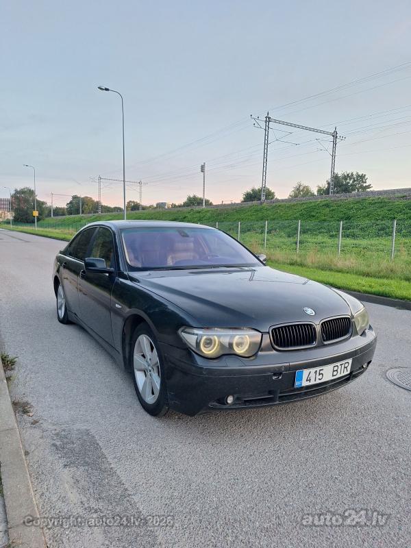 Melns BMW 7 Series 2004 Tallina, ar dzinēja tilpumu 3.00 L un nobraukumu 400 tūkst. km par 1999 €, foto 1 vietnē AUTOMOTO.COM.LV