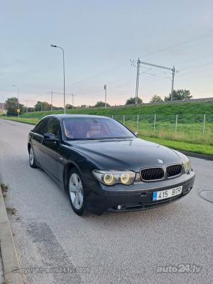 Black BMW 7 Series 2004 in Tallinn, with an engine capacity of 3.00 L and mileage of 400 thousand km for 1999 €, photo  on AUTOMOTO.COM.LV
