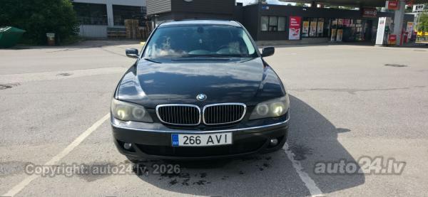 Melns BMW 7 Series 2005 Tallina, ar dzinēja tilpumu 3.00 L un nobraukumu 375 tūkst. km par 2999 €, foto 3 vietnē AUTOMOTO.COM.LV