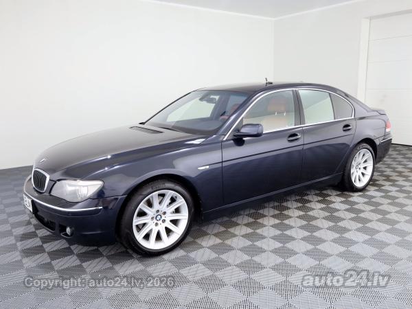 Black BMW 7 Series 2006 in Tallinn, with an engine capacity of 3.00 L and mileage of 369 thousand km for 2999 €, photo 2 on AUTOMOTO.COM.LV
