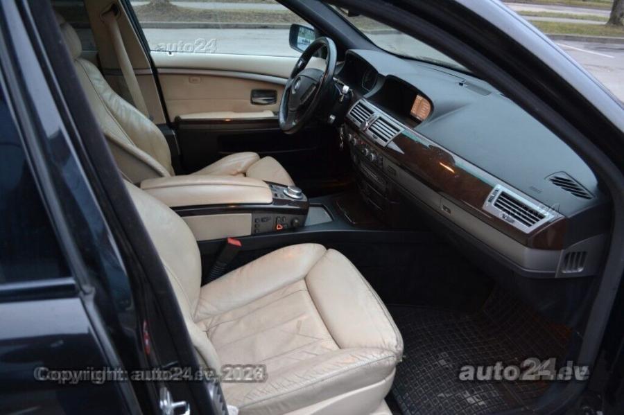Melns BMW 7 Series 2007 Tallina, ar dzinēja tilpumu 3.00 L un nobraukumu 472 tūkst. km par 3500 €, foto 6 vietnē AUTOMOTO.COM.LV