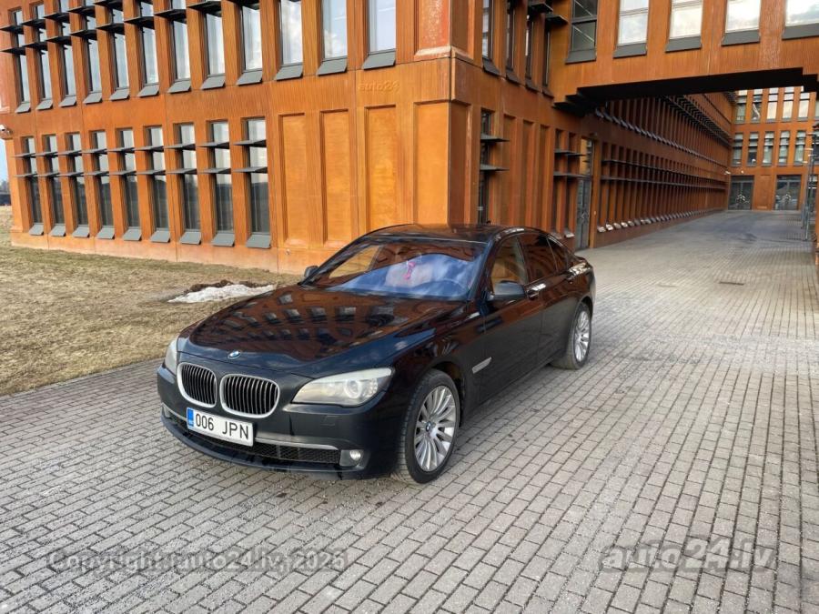 Черный БМВ 7 Серия 2008 в Тарту, объемом двигателя 3.00 л и пробегом 395 тыс. км за 10900 €, фото 4 на AUTOMOTO.COM.LV