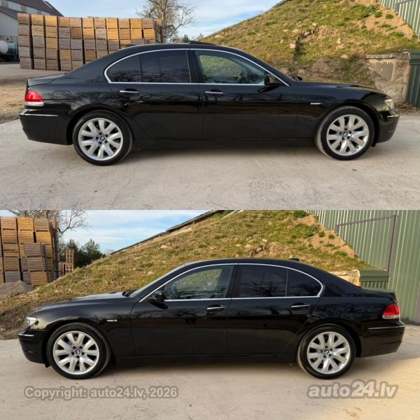 Black BMW 7 Series 2008 in Viljandi, with an engine capacity of 3.00 L and mileage of 275 thousand km for 7490 €, photo 7 on AUTOMOTO.COM.LV