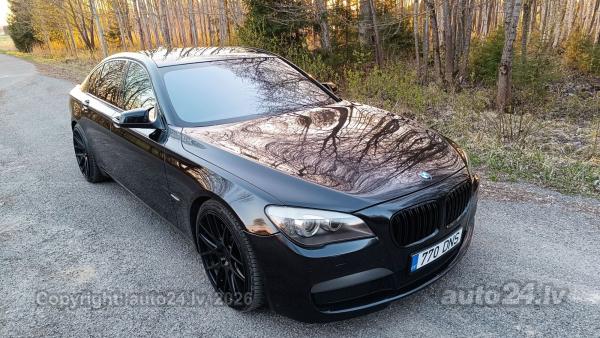 Black BMW 7 Series 2008 in Tallinn, with an engine capacity of 3.00 L and mileage of 360 thousand km for 10000 €, photo 4 on AUTOMOTO.COM.LV