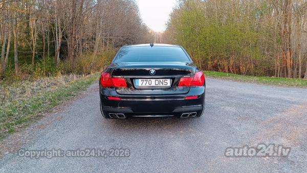 Black BMW 7 Series 2008 in Tallinn, with an engine capacity of 3.00 L and mileage of 360 thousand km for 10000 €, photo 7 on AUTOMOTO.COM.LV
