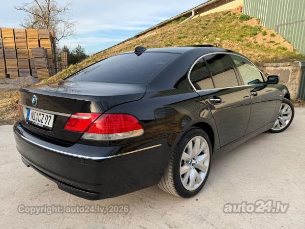 Melns BMW 7 Series 2008 Viljandi, ar dzinēja tilpumu 3.00 L un nobraukumu 275 tūkst. km par 7490 €, foto 4 vietnē AUTOMOTO.COM.LV
