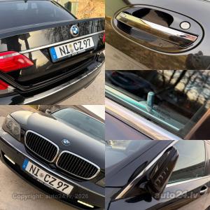 Melns BMW 7 Series 2008 Viljandi, ar dzinēja tilpumu 3.00 L un nobraukumu 275 tūkst. km par 7490 €, foto 23 vietnē AUTOMOTO.COM.LV