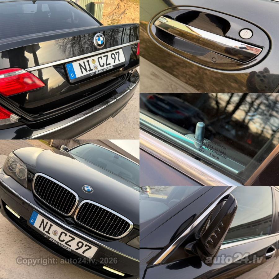 Melns BMW 7 Series 2008 Viljandi, ar dzinēja tilpumu 3.00 L un nobraukumu 275 tūkst. km par 7490 €, foto 23 vietnē AUTOMOTO.COM.LV