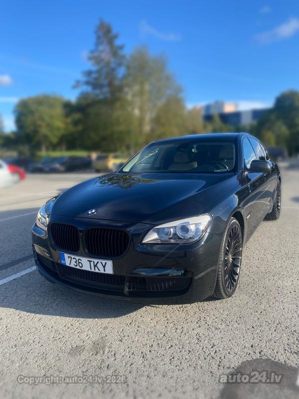 Melns BMW 7 Series 2008 Tallina, ar dzinēja tilpumu 3.00 L un nobraukumu 430 tūkst. km par 7950 €, foto 1 vietnē AUTOMOTO.COM.LV