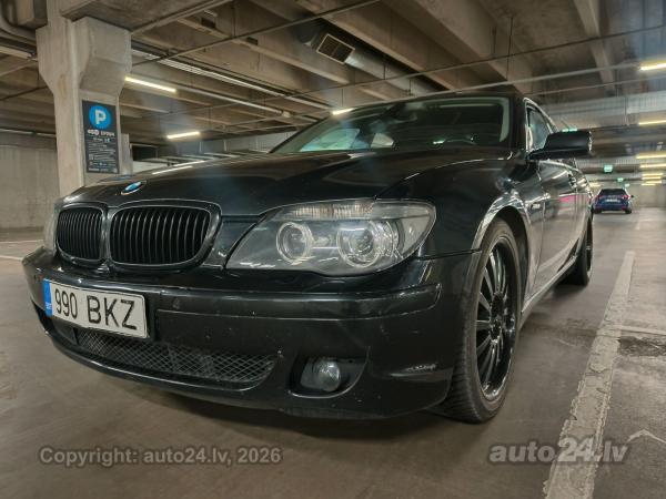 Melns BMW 7 Series 2008 Tallina, ar dzinēja tilpumu 3.00 L un nobraukumu 347 tūkst. km par 6900 €, foto 2 vietnē AUTOMOTO.COM.LV