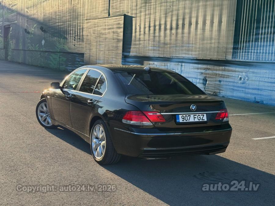 Black BMW 7 Series 2008 in Tallinn, with an engine capacity of 3.00 L and mileage of 279 thousand km for 7500 €, photo 3 on AUTOMOTO.COM.LV