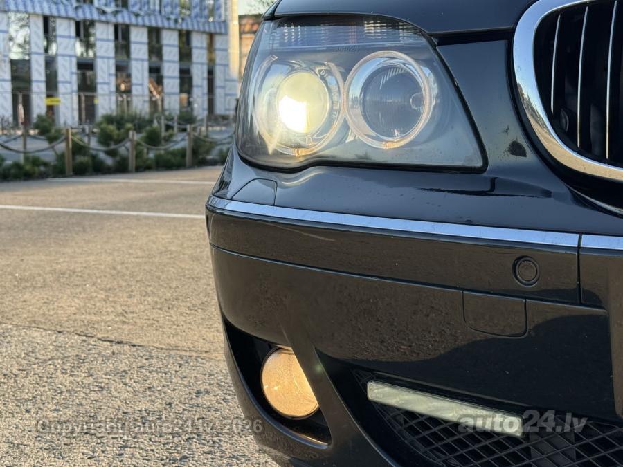 Black BMW 7 Series 2008 in Tallinn, with an engine capacity of 3.00 L and mileage of 279 thousand km for 7500 €, photo 6 on AUTOMOTO.COM.LV