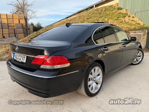 Black BMW 7 Series 2008 in Johvi, with an engine capacity of 3.00 L and mileage of 280 thousand km for 7500 €, photo 4 on AUTOMOTO.COM.LV