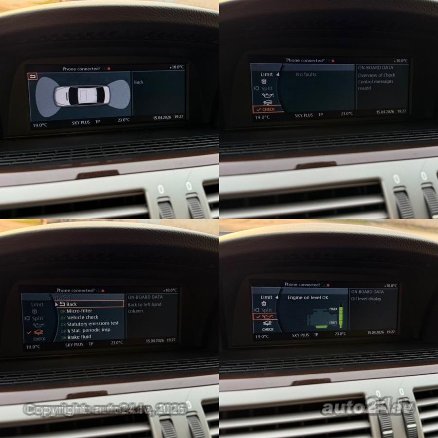 Melns BMW 7 Series 2008 Jehvi, ar dzinēja tilpumu 3.00 L un nobraukumu 280 tūkst. km par 7500 €, foto 15 vietnē AUTOMOTO.COM.LV