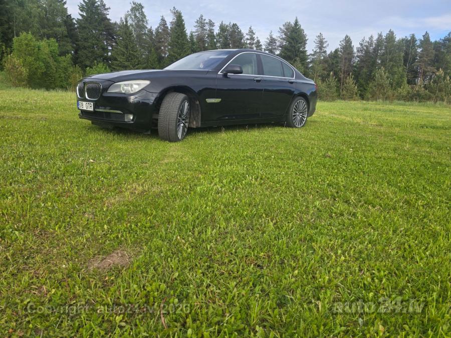 Black BMW 7 Series 2009 in Tallinn, with an engine capacity of 3.00 L and mileage of 0 thousand km for 10000 €, photo 1 on AUTOMOTO.COM.LV