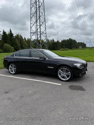 Melns BMW 7 Series 2009 Pērnava, ar dzinēja tilpumu 3.00 L un nobraukumu 322 tūkst. km par 11000 €, foto  vietnē AUTOMOTO.COM.LV