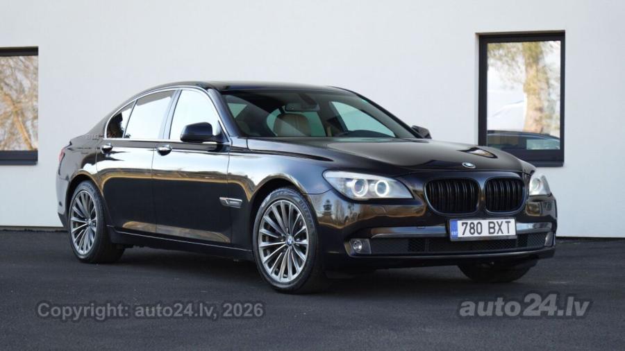 Black BMW 7 Series 2010 in Tallinn, with an engine capacity of 3.00 L and mileage of 292 thousand km for 12500 €, photo 1 on AUTOMOTO.COM.LV
