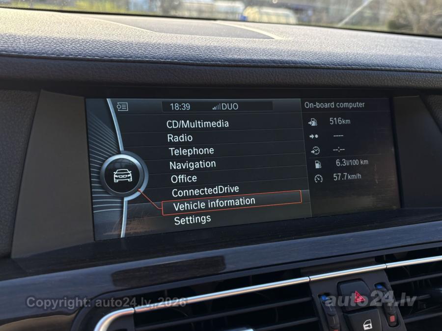 Черный БМВ 7 Серия 2010 в Тарту, объемом двигателя 3.00 л и пробегом 323 тыс. км за 13000 €, фото 10 на AUTOMOTO.COM.LV